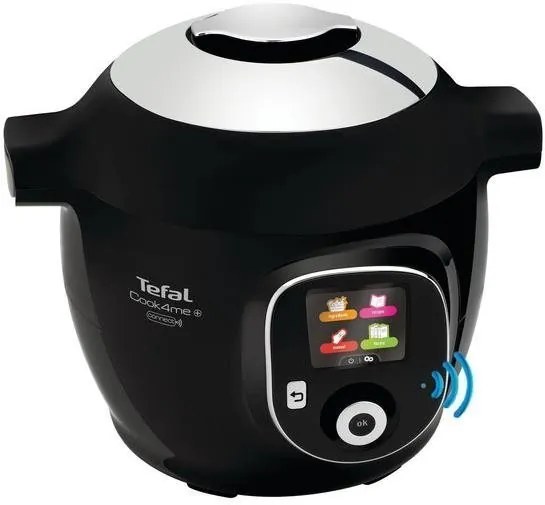 Multifunkční hrnec tefal cy855830 cook4me+ connect black