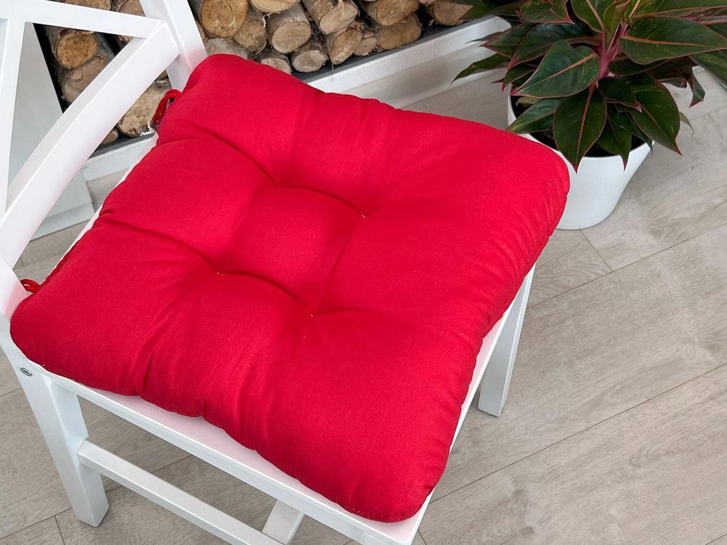 Písecké lůžkoviny Sedák na židli - Červený