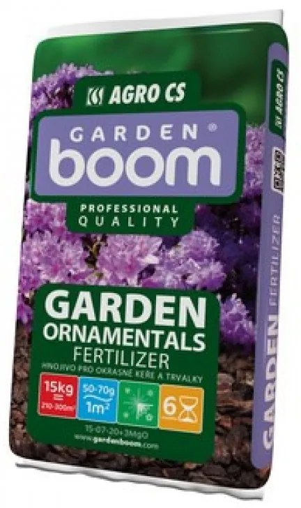 Garden Boom Ornamentals 15 kg 15-07-20+3MgO 15kg