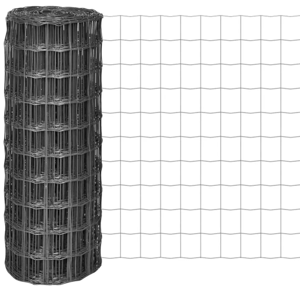 Euro plot ocel 10 x 1 m šedý