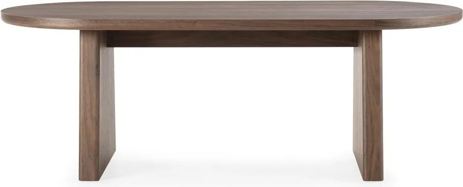 Jídelní stůl v dekoru ořechu 100x220 cm Blair – MOME
