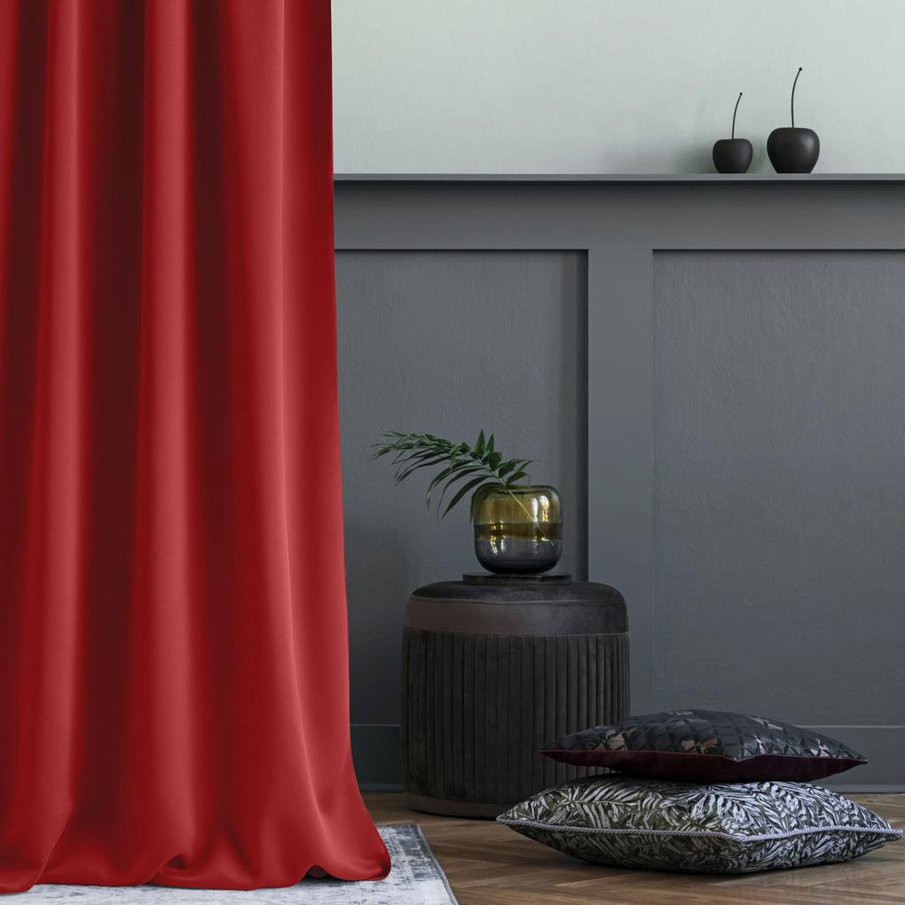 Room99 Hotový závěs na kroužcích AURA Barva: Světle béžová/Stříbrná, Velikost: 180 x 250 cm