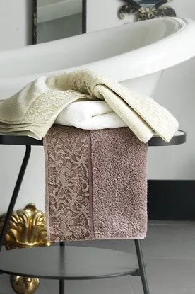 Luxusní ručník HAZEL 50x100 cm - Starorůžová, Soft Cotton