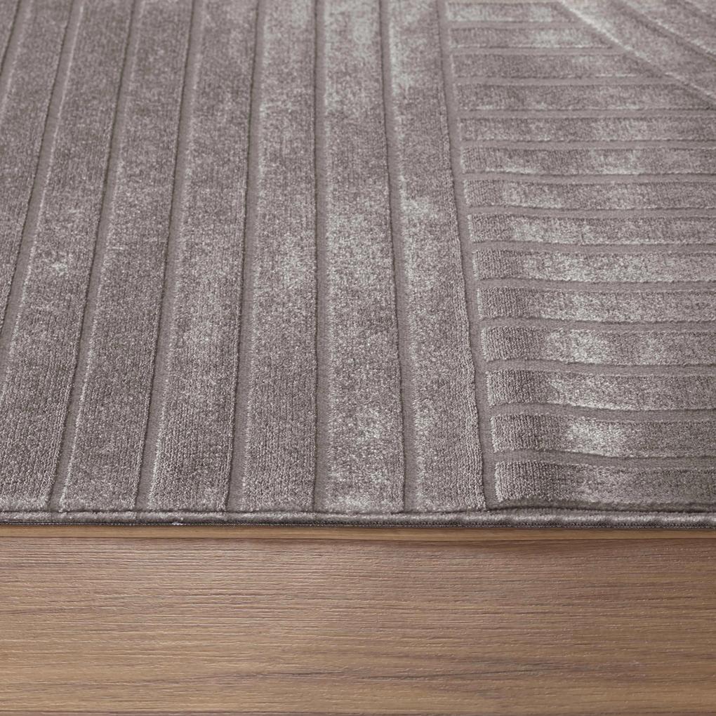 Ayyildiz Kusový koberec STYLE 8902, Mocca Rozměr koberce: 200 x 290 cm