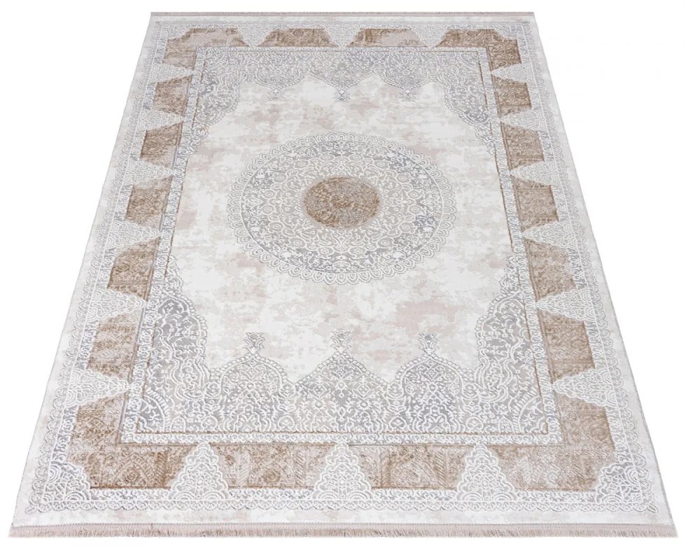 Kusový koberec Vema béžový 160x229cm