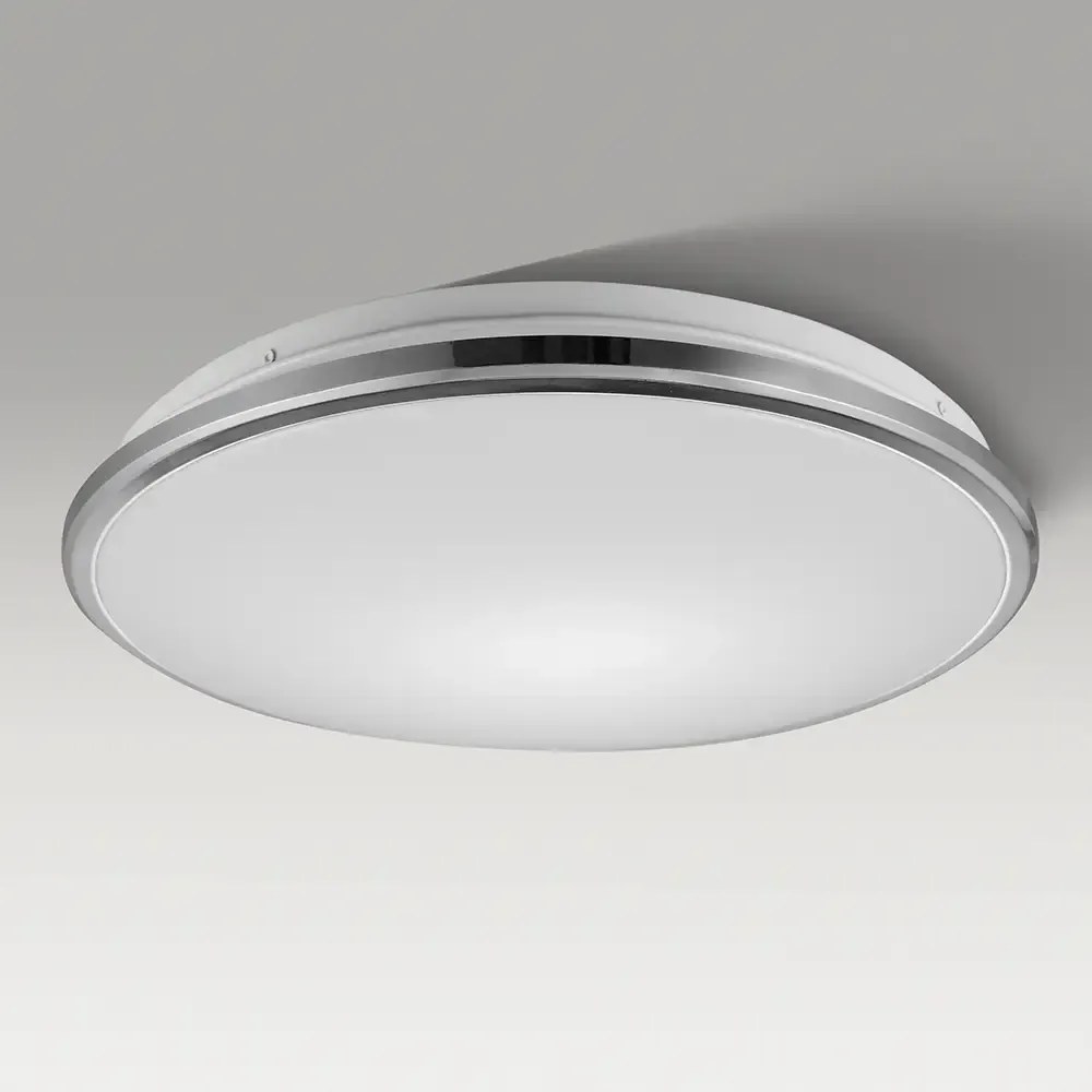 LED stropní svítidlo Junona 33 3000K chrom