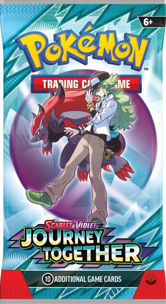_Ostatní 1_ Hra Pokémon TCG SV09 Journey Together W2 booster set 10 karet v sáčku 101
