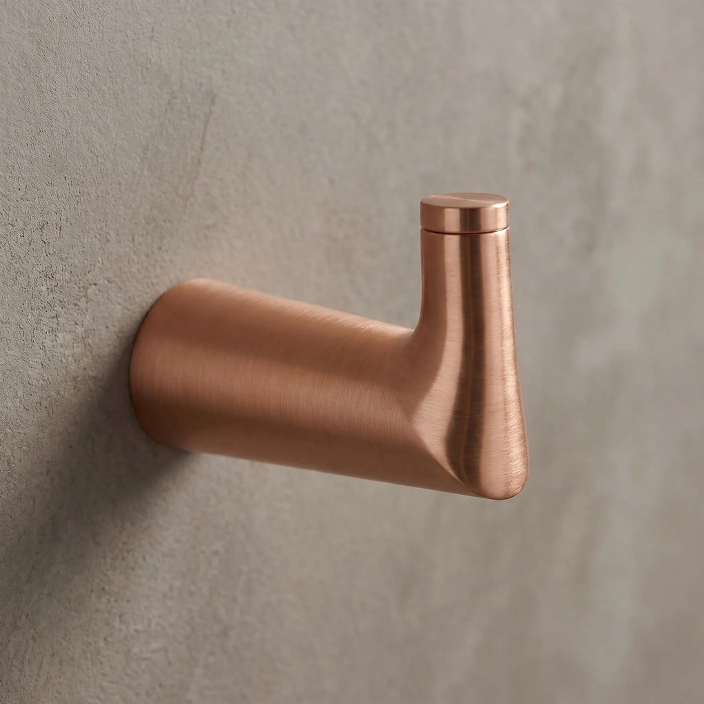 Rea Rea, Koupelnový háček 16204 Vibe Brush Copper, REA-60103