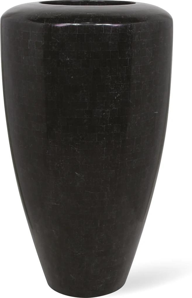Geo květináč Black Rozměry: 60 cm šířka x 110 cm výška