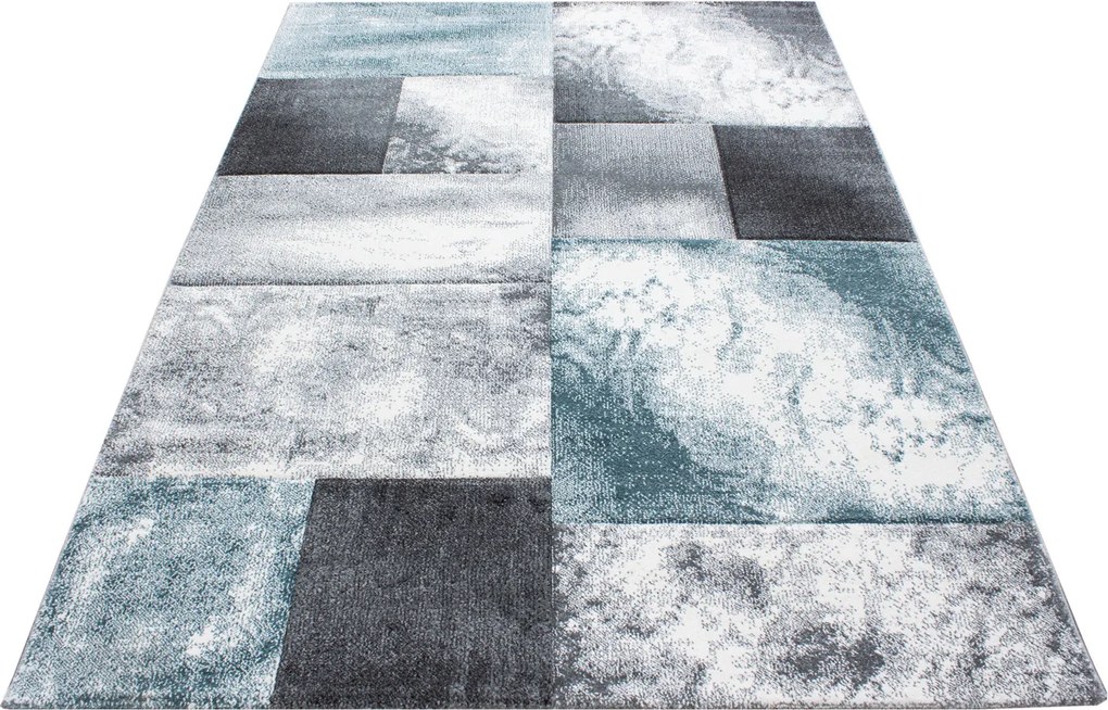 Ayyildiz, AKCE: 80x300 cm Kusový koberec Hawaii 1710 blue, modrá, kancelář