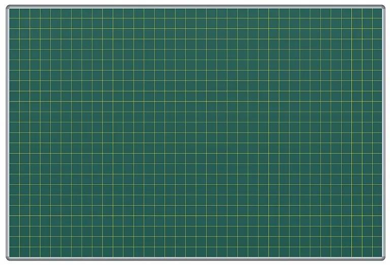 Magnetická tabule pro popis křídou ŠKOL K 180 x 120 cm (potisk) - čtverce 100 mm (101801202205)