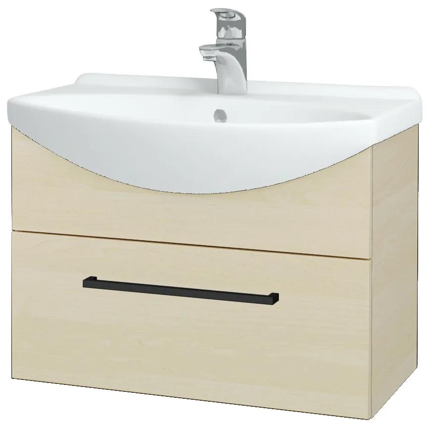 Dřevojas Koupelnová skříň TAKE IT SZZ 65 Varianta: N01 Bílá lesk / Úchytka T03 / D05 Oregon
