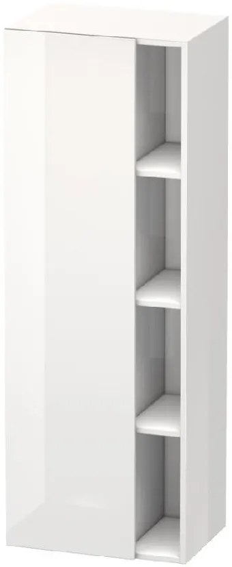 Duravit DuraStyle - Skříňka vysoká 140x50x36 cm, levá, lesklá bílá DS1239L2222
