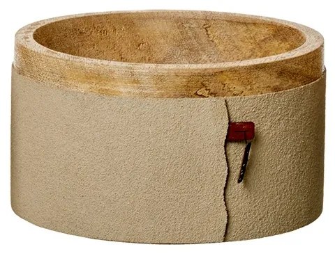 OOhh miska na jídlo Mango Wood Light Brown Rozměry: 15 x 8,5 cm