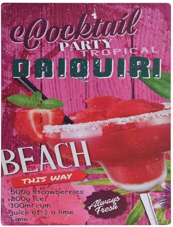 DekorStyle Obraz DAIQUIRI 30x40 cm