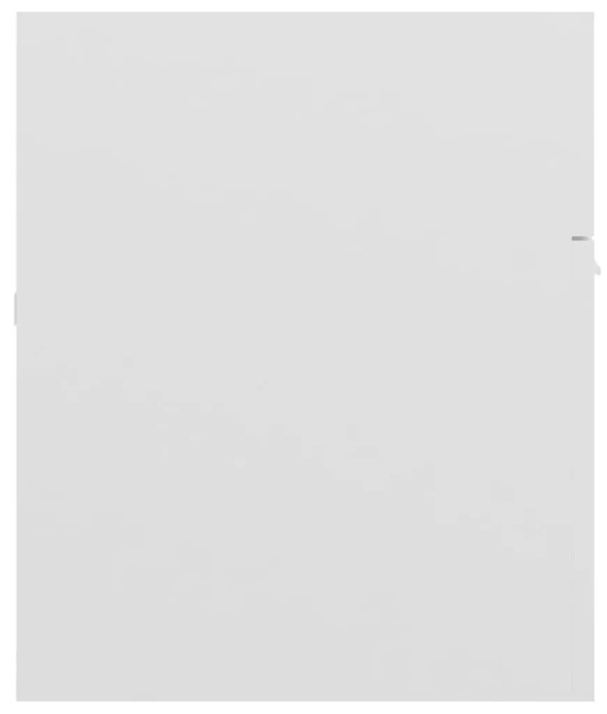 Skříňka pod umyvadlo bílá vysoký lesk 100x38,5x46cm dřevotříska - Default Title