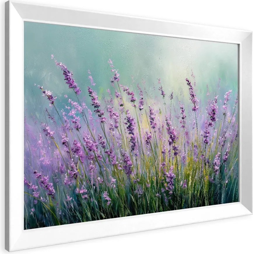 Tištěný obraz s rámem 75x56 cm Lavender – Styler