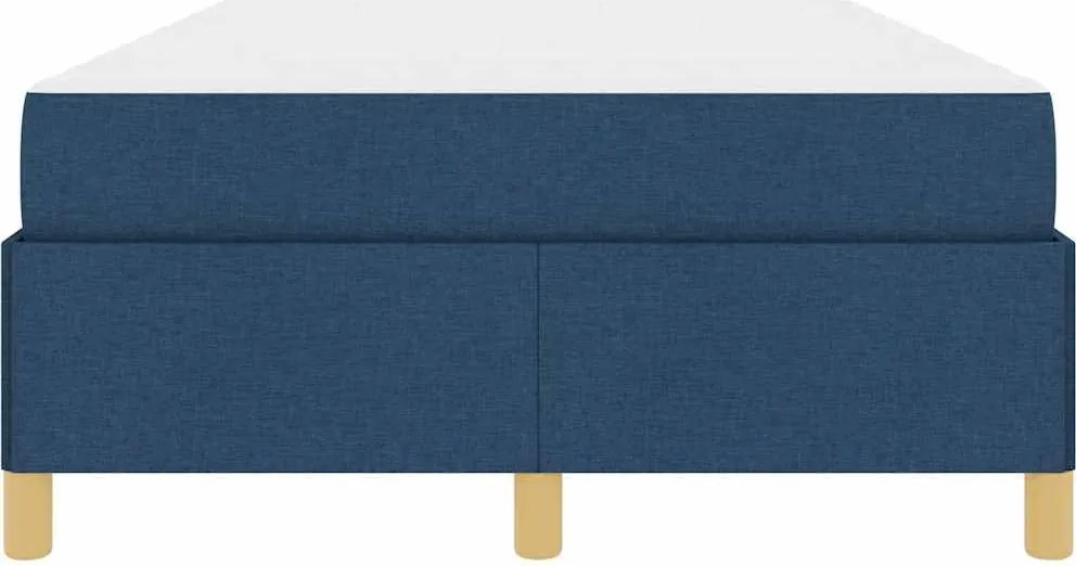 Rám postele Modrá 120 x 200 cm textil 3398933