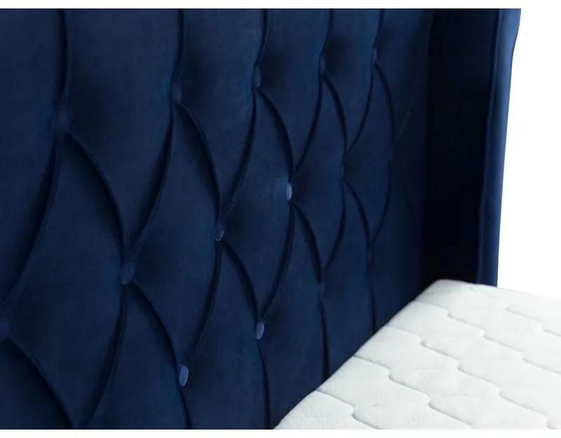 Kontinentální postel Piuret, Rozměr postele: 160 x 200 cm, Barva:: Magic Velvet 2217