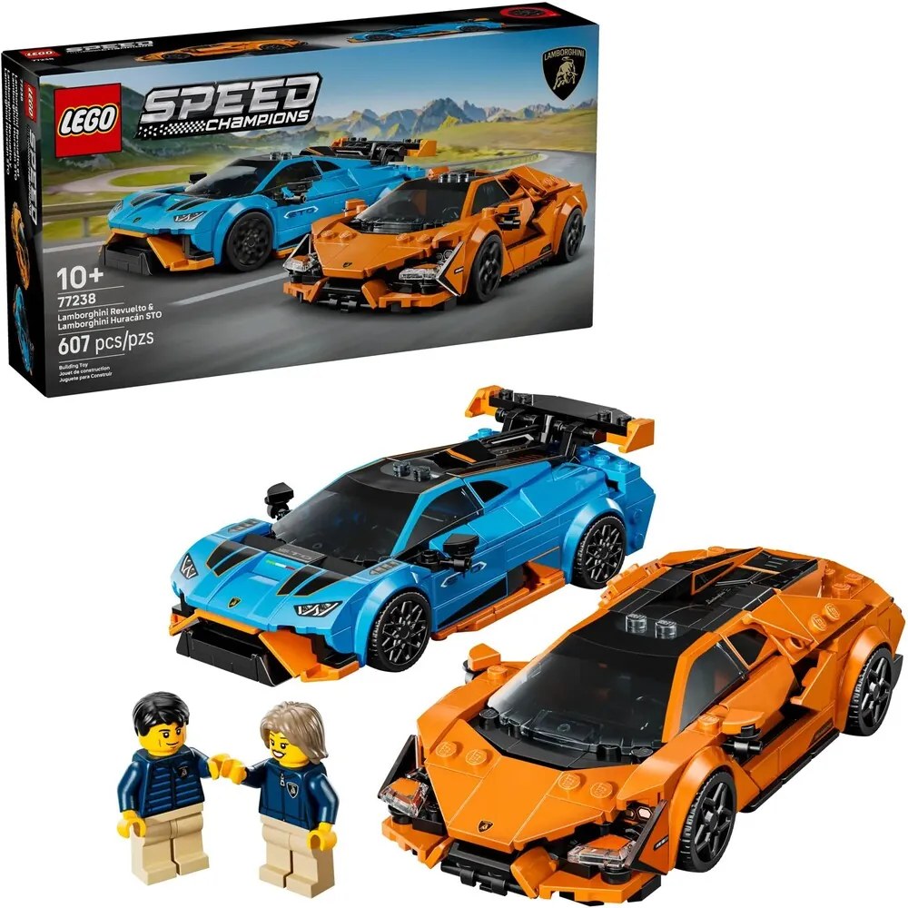 Lego speed champions 77238 lamborghini revuelto a huracán sto 5702017816067
