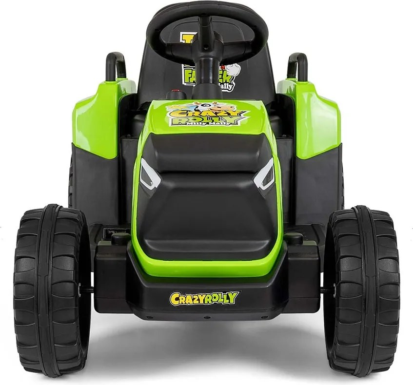 Elektrický traktor Milly Mally Rolly green