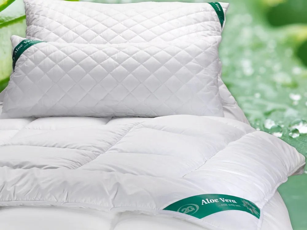Ložní soupravy Aloe Vera extra hřejivé - 220x200 / 2x70x90 cm | 1ks