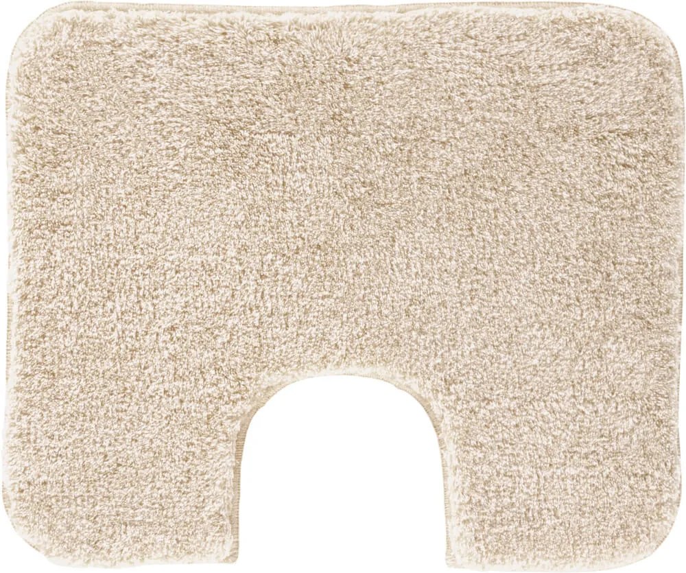 GRUND Koupelnová předložka MELANGE šampaňská Rozměr: 50x60 cm s výřezem pro WC