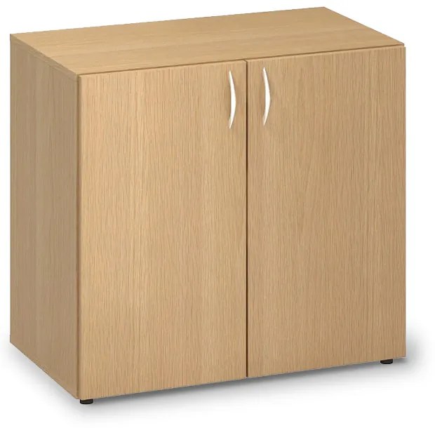 Nízká skříň ProOffice 80 x 47 x 73,5 cm, buk