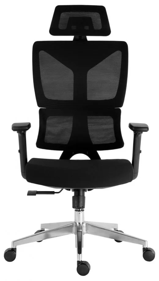 Kancelářská ergonomická židle Neoseat CALVANI XL — černá, nosnost 150 kg