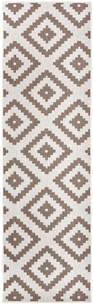 NORTHRUGS - Hanse Home koberce Kusový koberec Twin-Wendeteppiche 105460 Linen – na ven i na doma - 80x150 cm