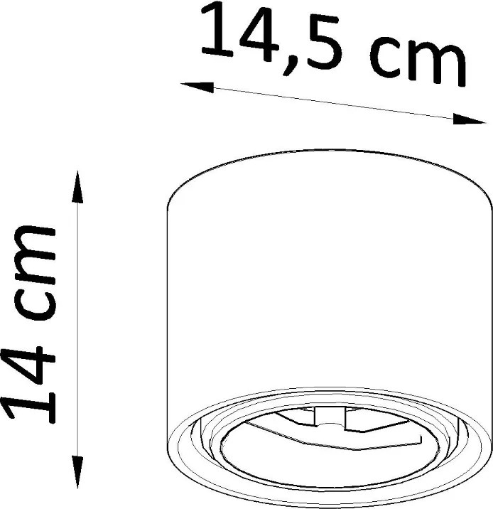 Sollux Lighting Nástěnné svítidlo keramické KALU