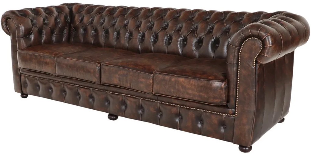 furniture-nabytek.cz - Sedačka Chesterfield čtyřmístná
