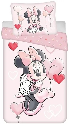 Jerry Fabrics povlečení bavlna Minnie Balloon 02 140x200+70x90 cm