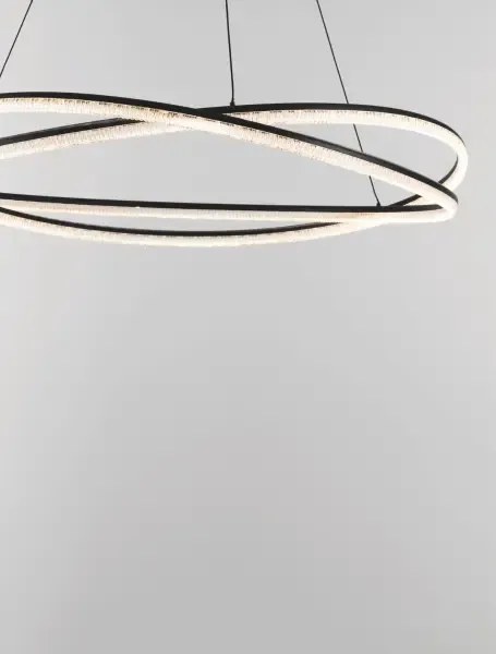 Designový lustr Ophelia černá
