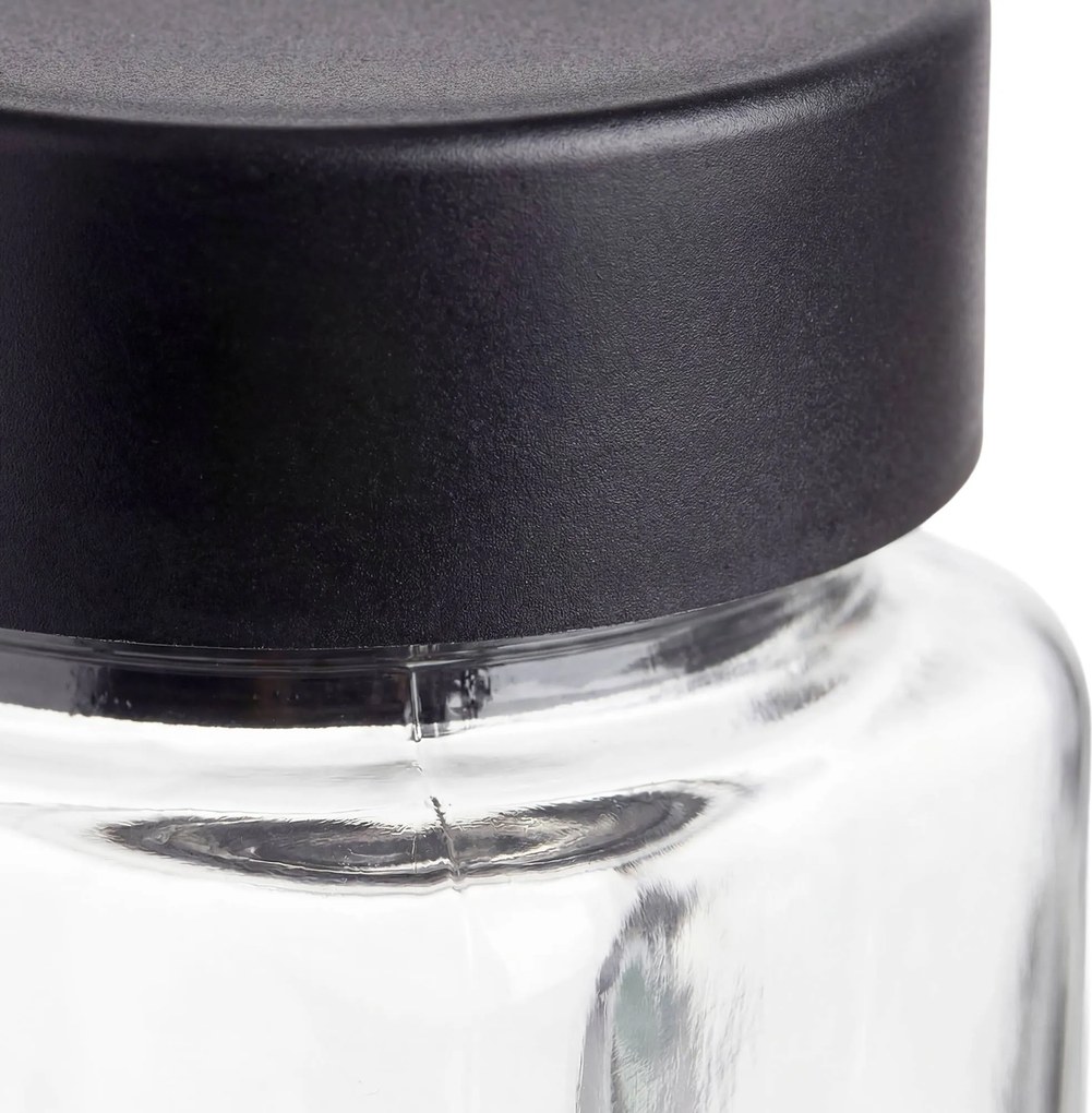 Sada 24 ks kořenky plast – černá