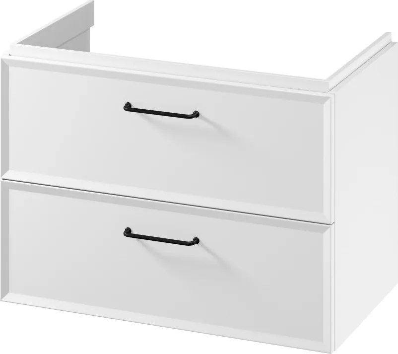 Cersanit Mille, umyvadlová skříňka 794x446x551 mm, bílá matná, S1021-004