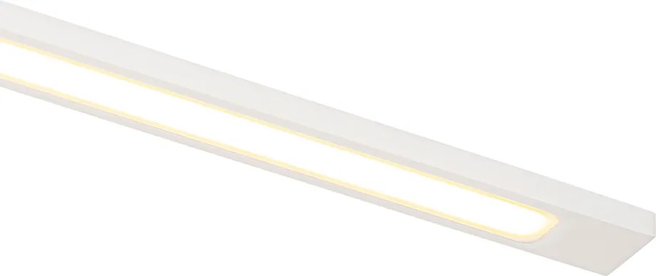Nástěnné svítidlo bílé 62 cm vč. LED IP44 - Jerre