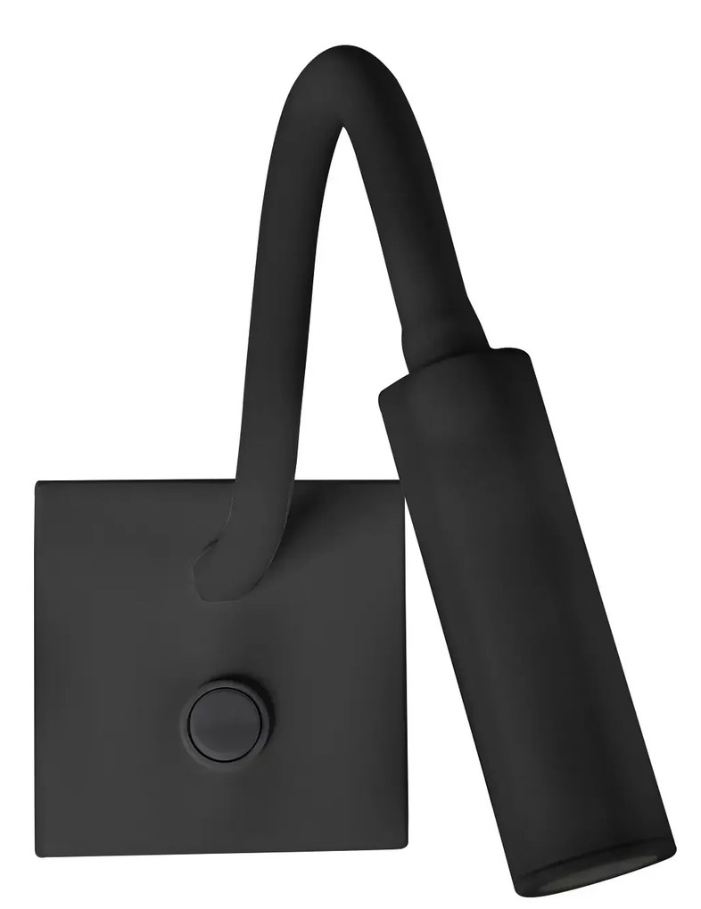 Designové nástěnné svítidlo Madison A černé