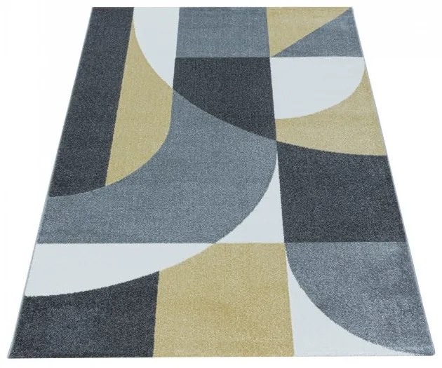 Vopi | Kusový koberec Efor 3711 yellow - 160 x 230 cm