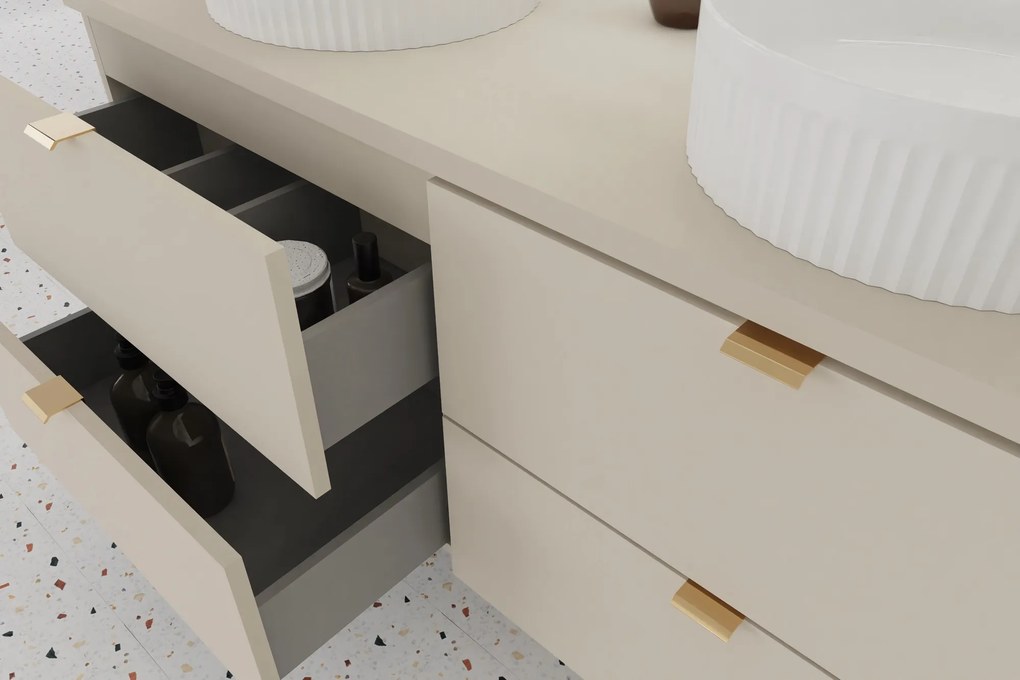 Comad Koupelnová skříňka pod umyvadlo Dalia Cashmere 60 kašmír mat