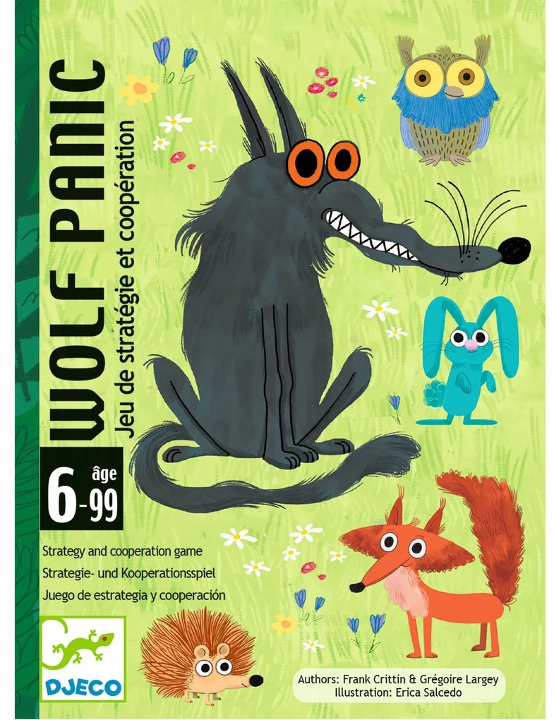 DJECO Karetní hra WolfPanic