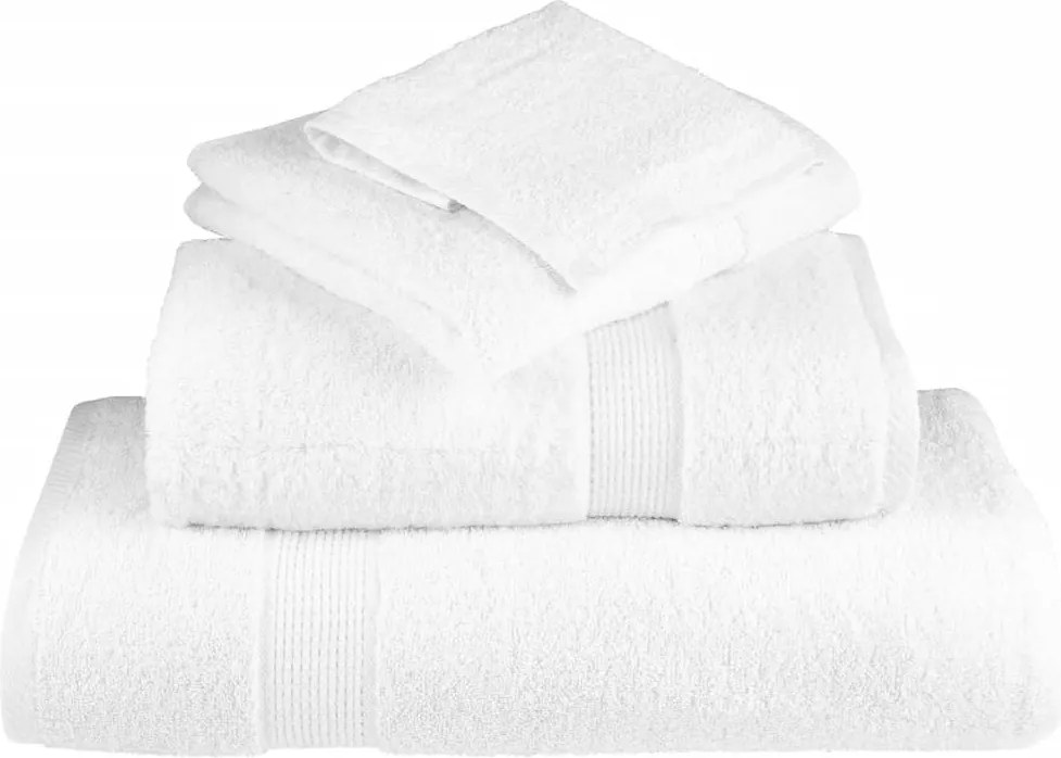 Prémiové mycí utěrky SOLUND 10 ks bílé 30x30 cm 600 g/m² 137118