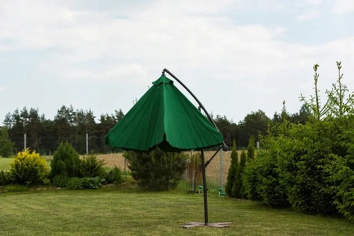 Bestent Zahradní skládací zelený slunečník 350cm