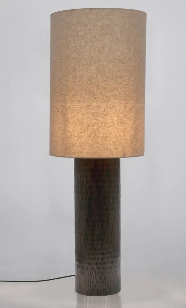 BIZZOTTO Podlahová lampa BIHAR hnědá 0828151