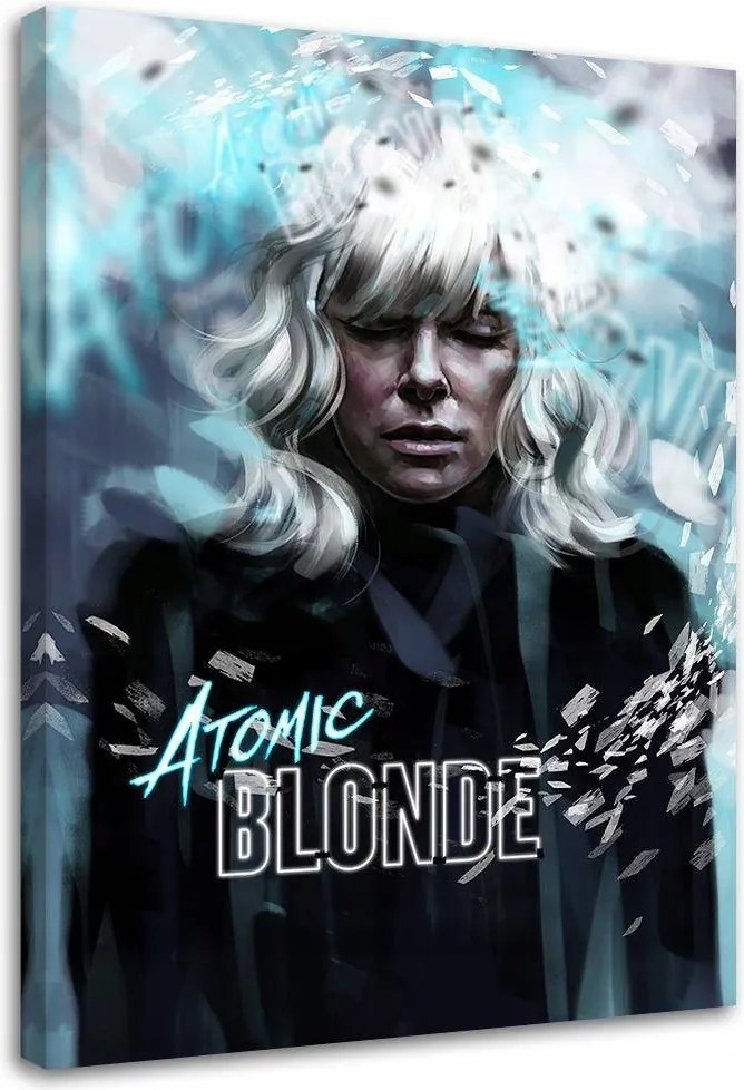 Obraz na plátně, Atomic Blonde 40x60