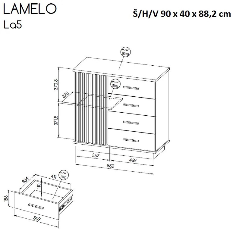 Pracovna LAMELO 2