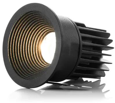 SPLASH, zápustné bodové LED svítidlo, Led2 s IP54 Barva: Černá, Konfigurace: Ono/off