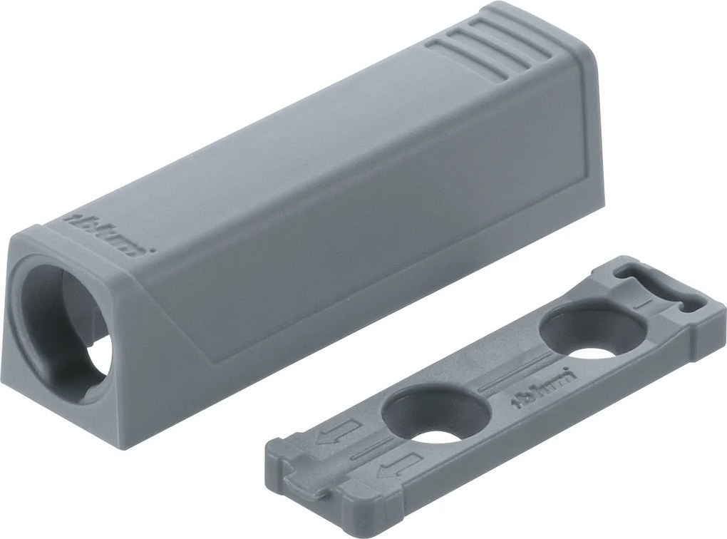 BLUM Adaptér TIP-ON přímý šedý krátký