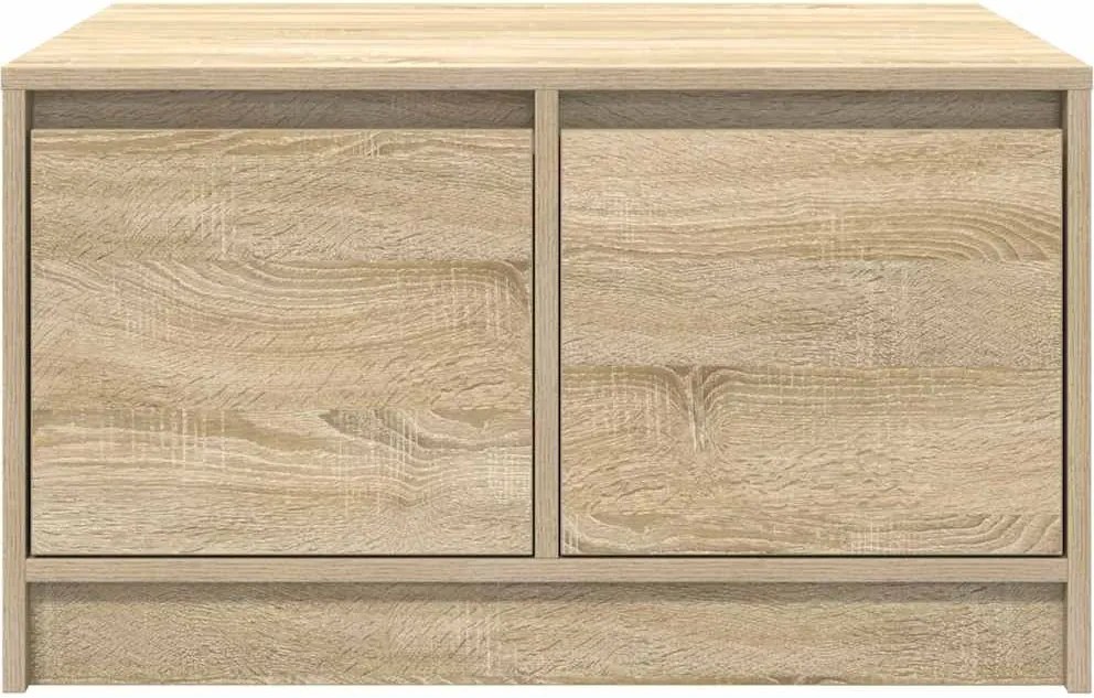 Konferenční stolek se zásuvkami Sonoma Dub 70,5x70x40 cm 3328410