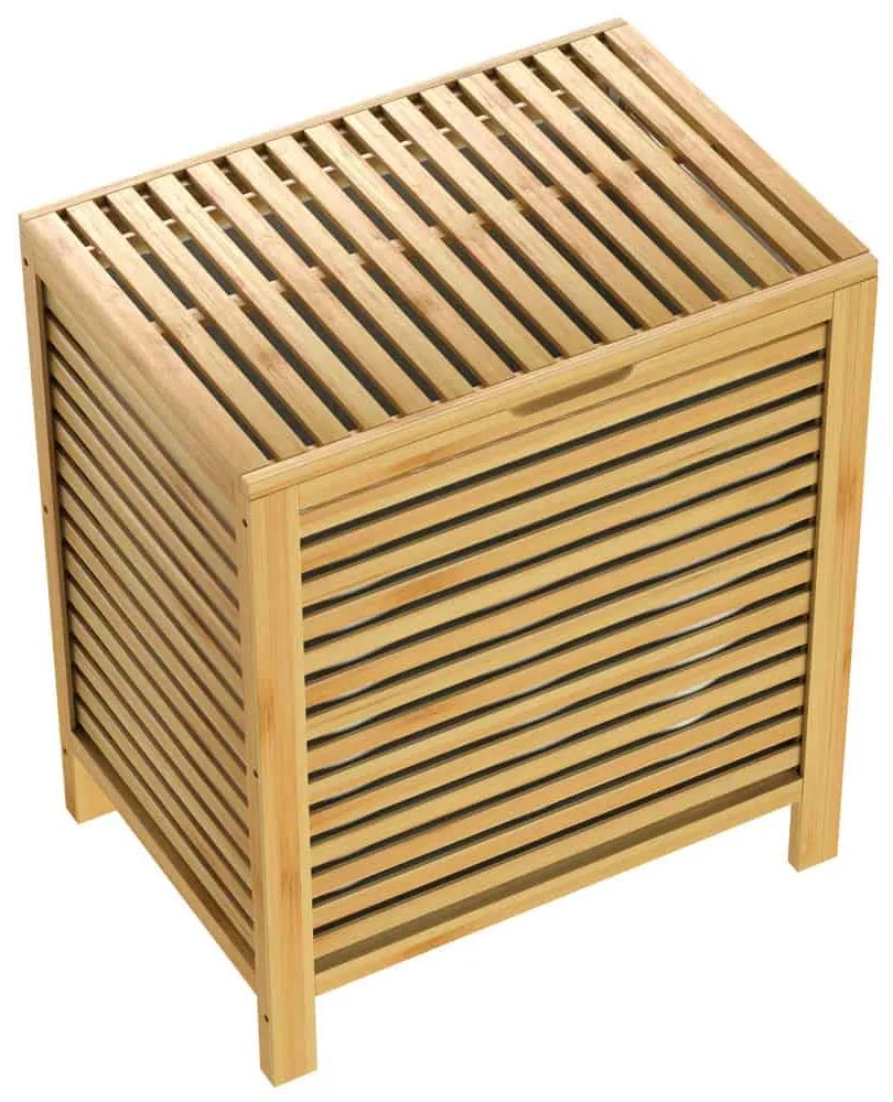 Deuba Bambusový koš na prádlo - 62L